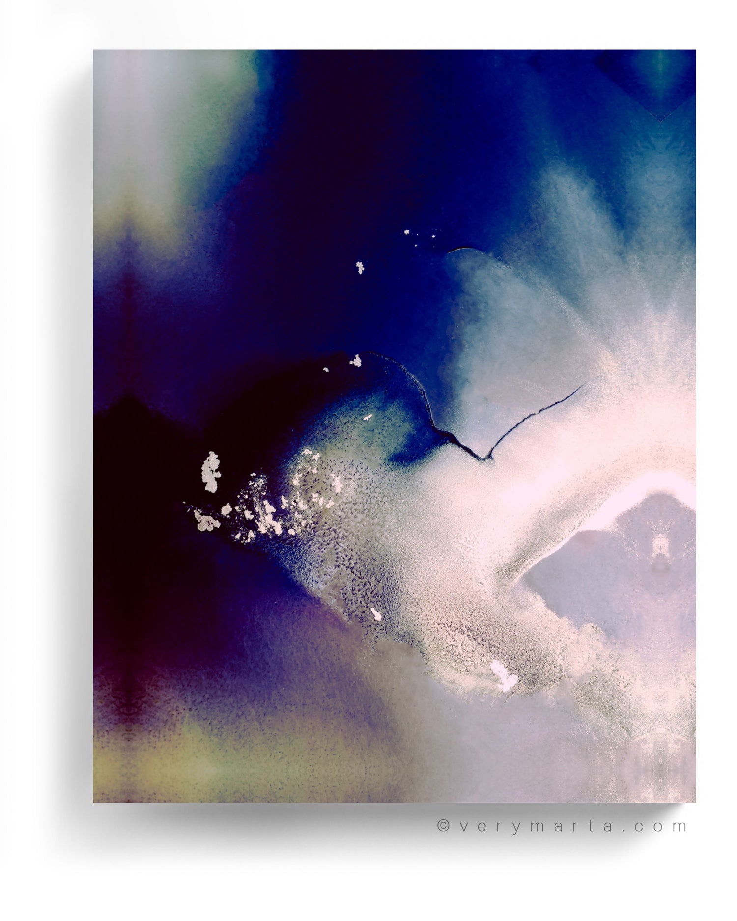 Abstract Wall Art Prints Loose Watercolor Paper & Canvas | Maya – Marta ...